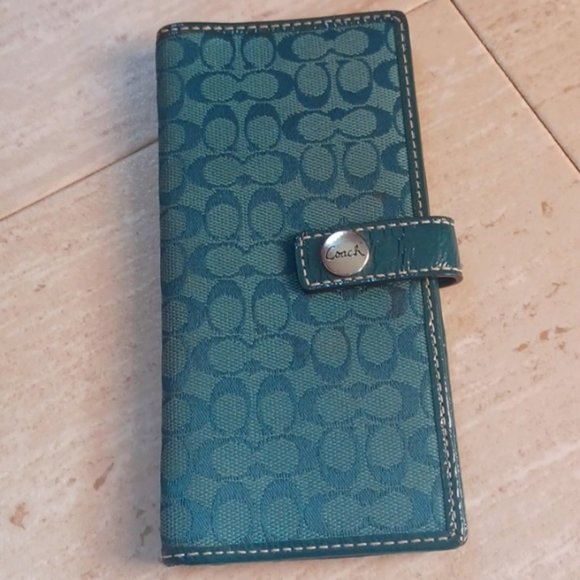 Coach | Accessories | 295 Unique Coach Checkbook Cover | Poshmark